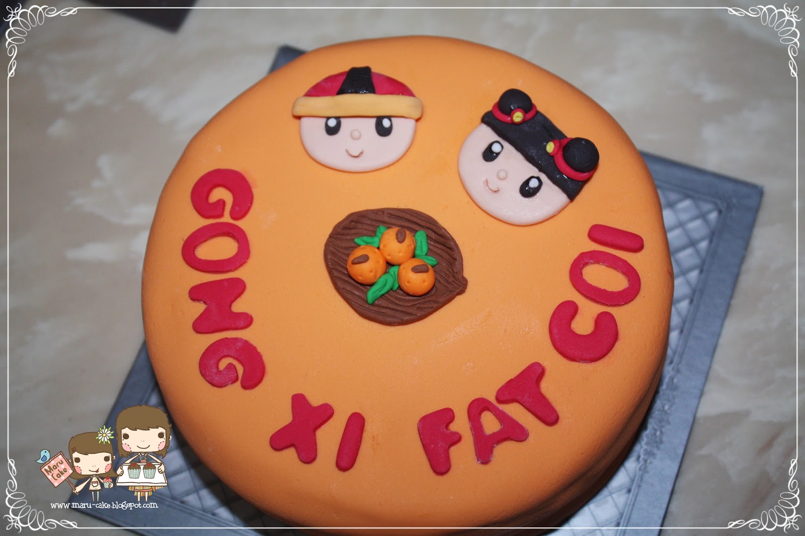 Miu Craft: Maru Cake - Gong Xi Fat Coi