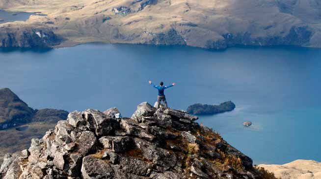 75 lagunas turísticas de Ecuador