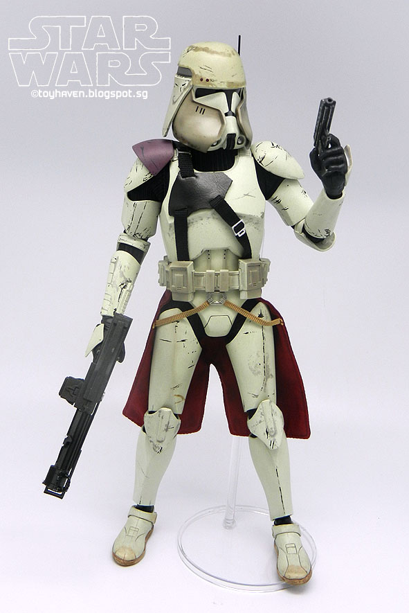 toyhaven: Sideshow Collectibles Star Wars 1/6 Clone Commander Bacara 12 ...