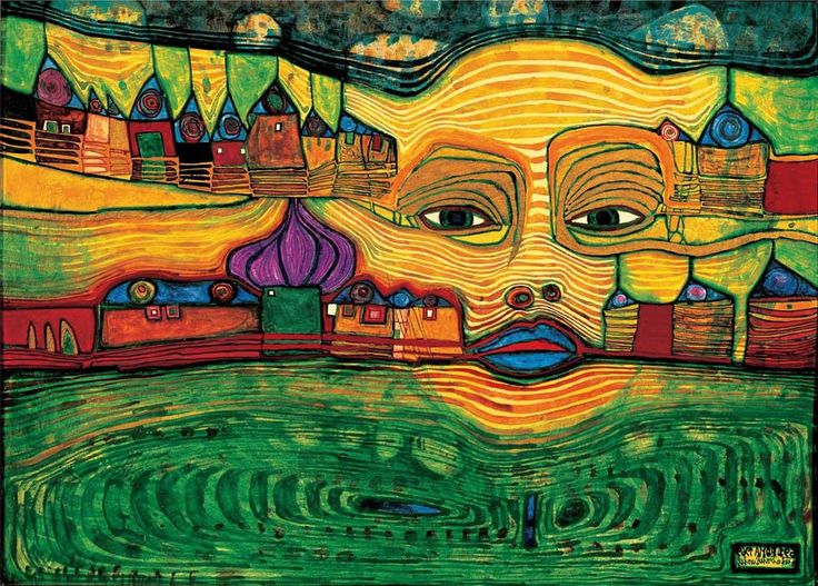 IVENS' ARTIST DATABASE : Friedensreich Hundertwasser