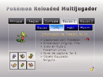 Pokémon Edición Reloaded: Pokémon Reloaded: Noviembre 2013