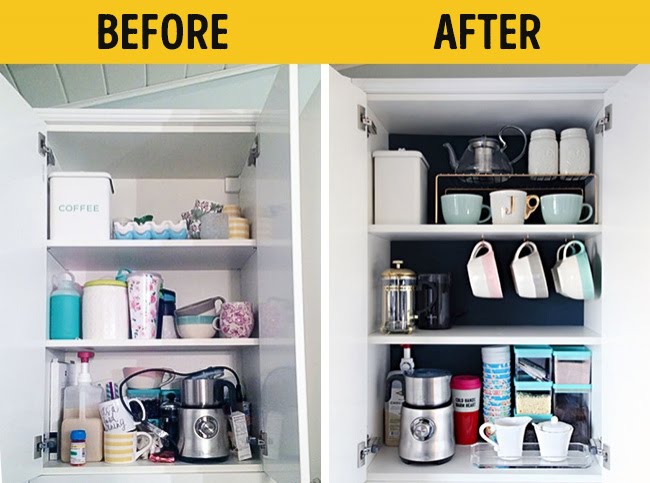 20 great ideas for arranging things at home in perfect order - Handy DIY