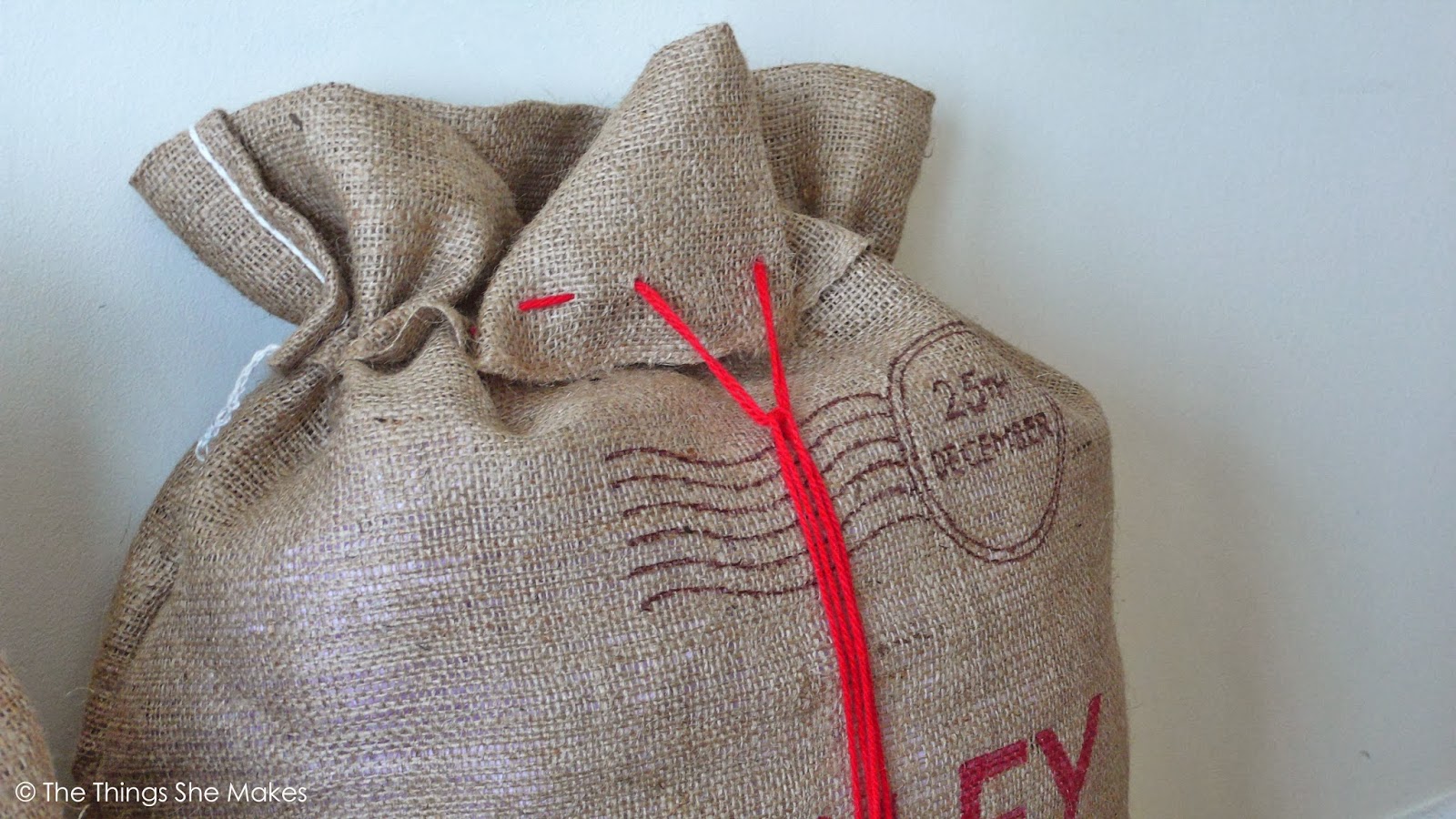 Personalised Present Mail Bag | The Things She Makes