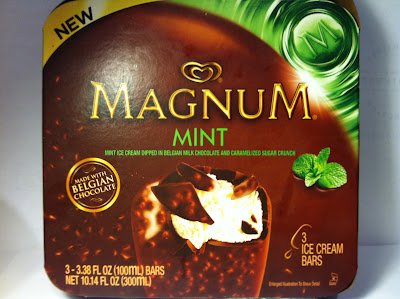 Crazy Food Dude: Review: Magnum Mint Ice Cream Bar