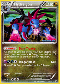 Hydreigon #97/124 -- Dragons Exalted Pokemon Card Review ...