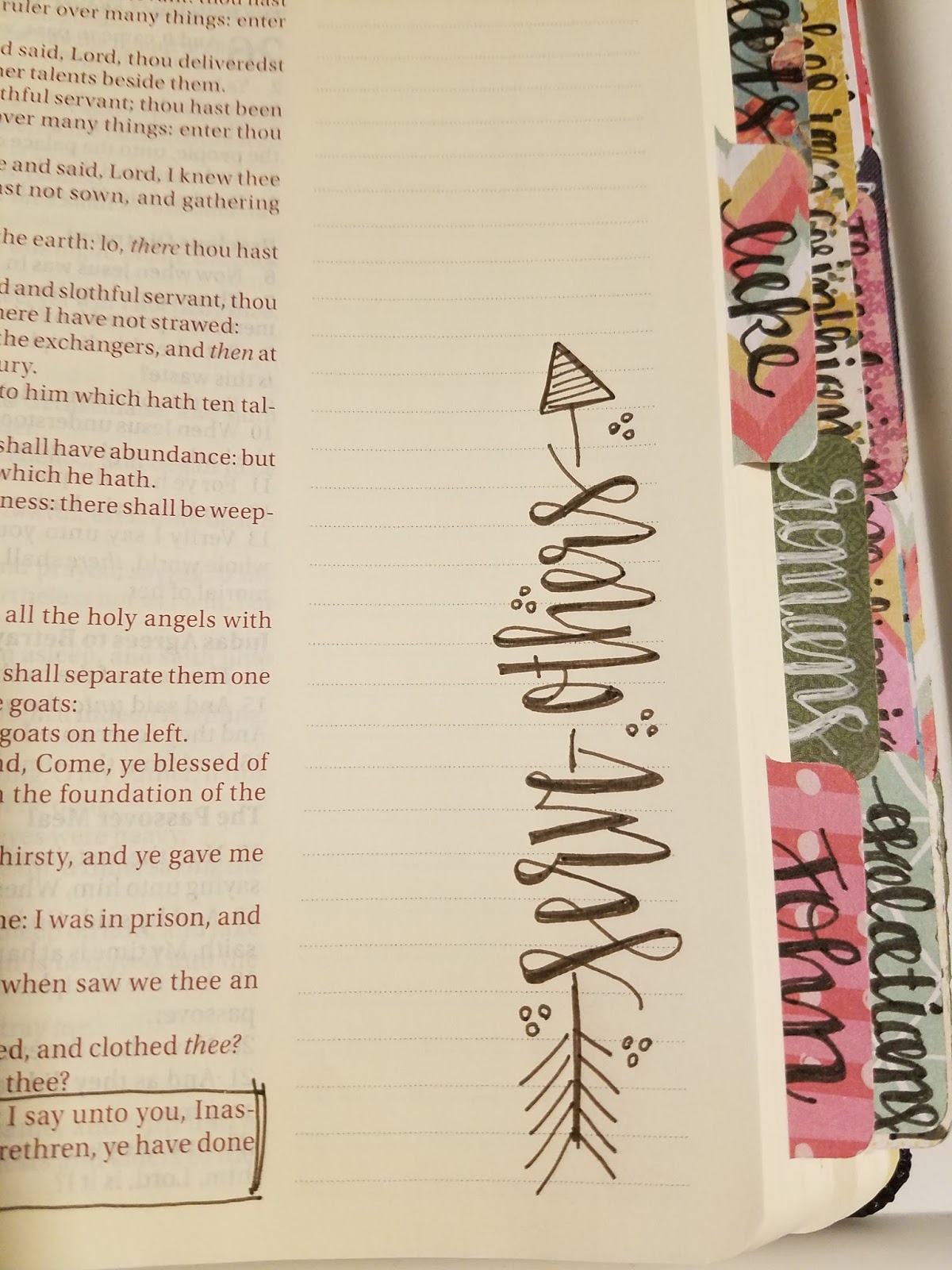 Melonheadz LDS illustrating: Bible Journaling