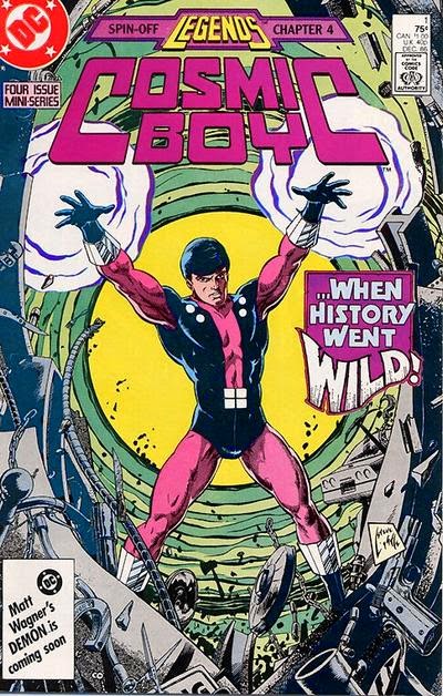The Legion of Super Bloggers! : Cosmic Boy The Mini-Series