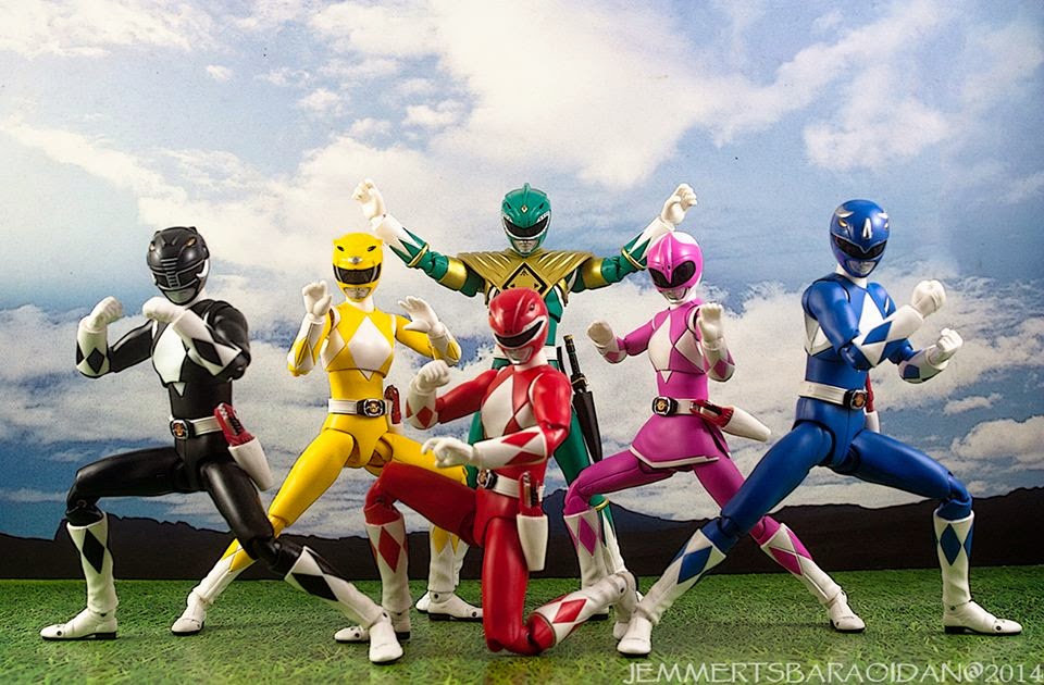 THE RED COMET'S PLAYGROUND: SH Figuarts Mighty Morphin' Power Rangers