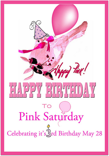 A SCRAPBOOK OF INSPIRATION: Happy Birthday Pink Saturday
