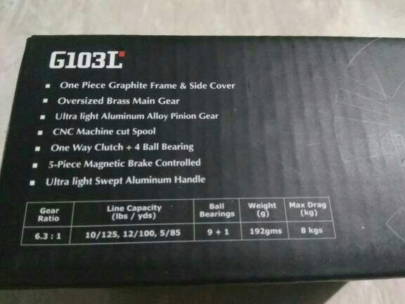 REEL BC AXZ G103L KUAT DAN BERKUALITAS ~ Sinar Anugerah Pancing ...