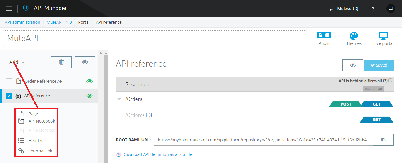 Mule ESB Tutorials: Design Mule API Portal