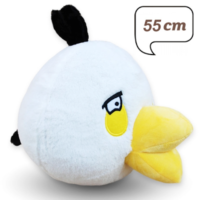All kinds of toys: Angry Birds Plush toys 55cm deluxe White Bird