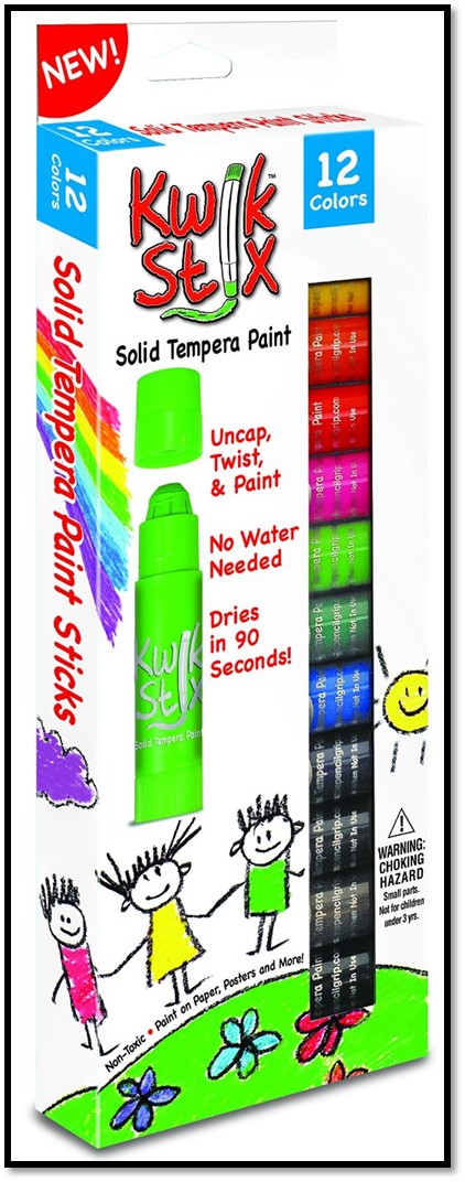 Teaching With Love and Laughter: Kwik Stix Solid Tempera Paint Review ...