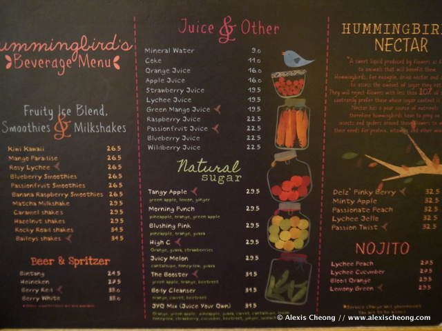 Food Review: Hummingbird Eatery at 14 Jln Progo, Bandung Indonesia ...