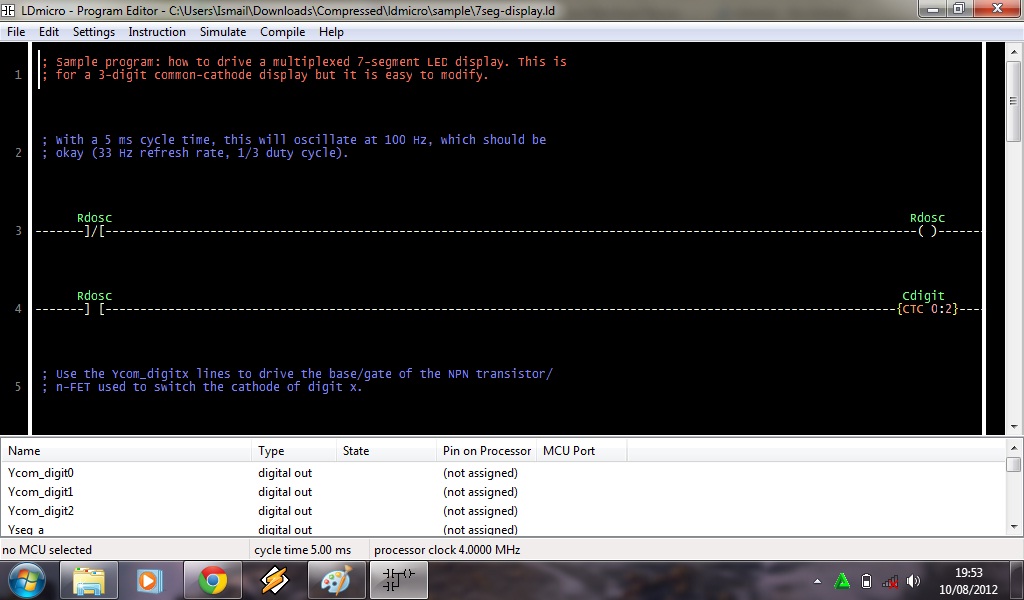 ILMU ELEKTRO: Software LDmicro