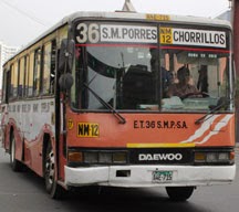 NM12 E.T. 36 SAN MARTIN DE PORRES S.A. - Transporte en Lima Metropolitana