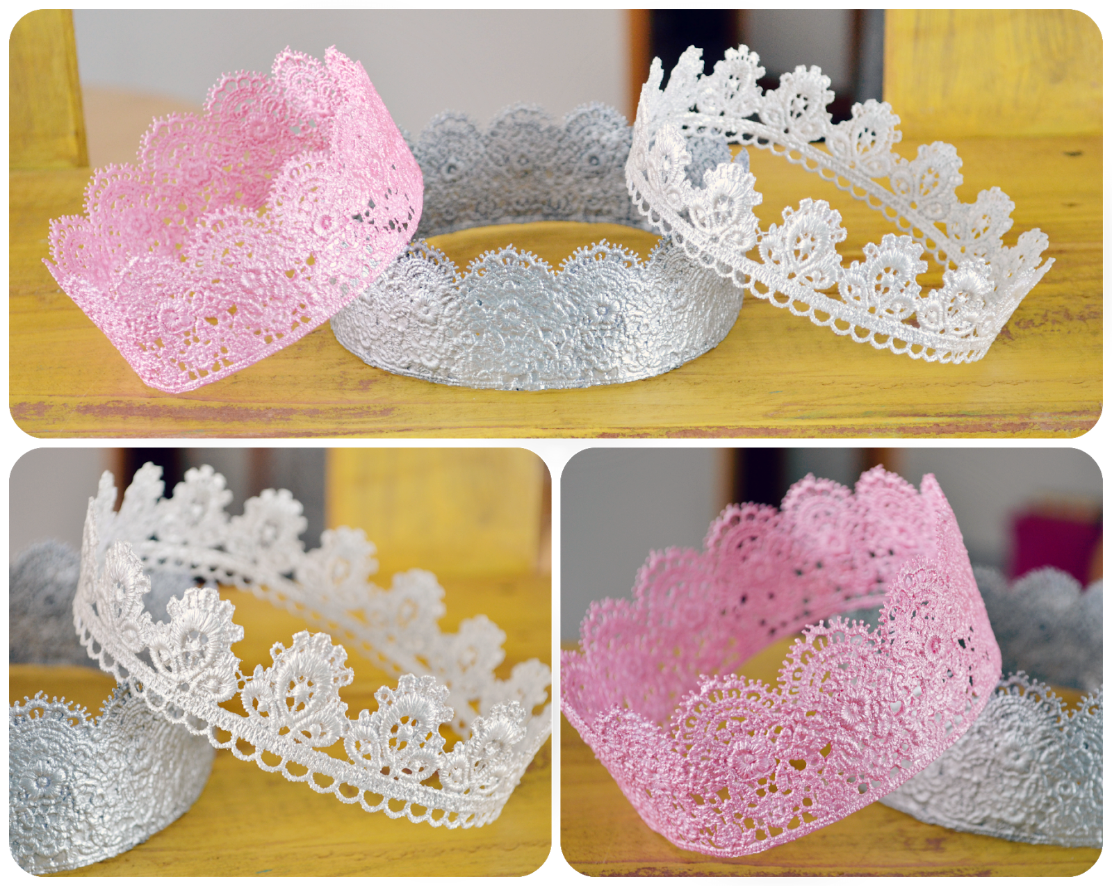Rebecca In Wonderland: Lace Crown Tutorial