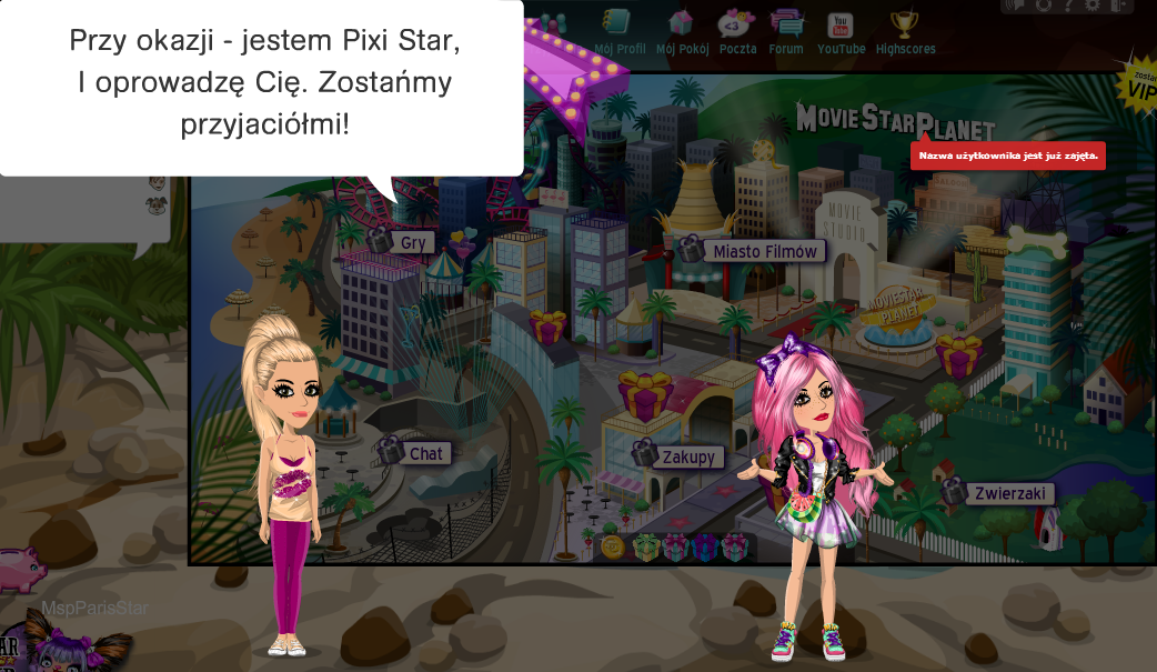 MovieStarPlanet ^^: Pixi Star I Zac Sky