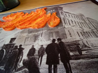 Yakawonis: Quilled Great Fire of Portland Maine