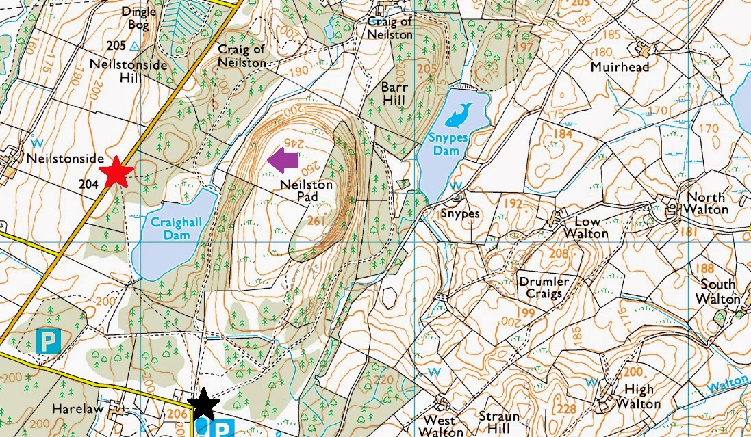 Slope & thermal soaring Glasgow: Neilston Pad