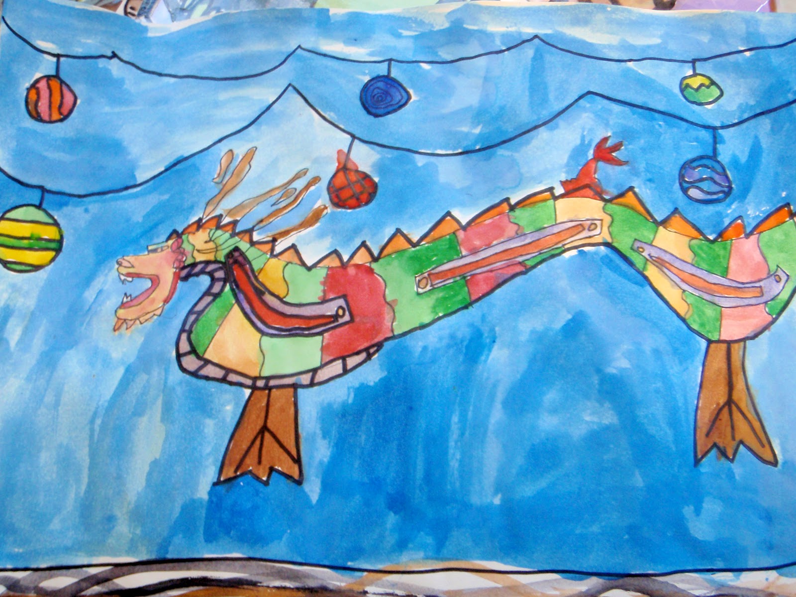 Fayston Elementary Art: Happy Chinese New Year- Year of the Dragon!
