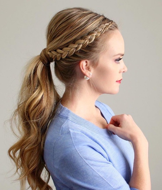 Podignuta frizura za vjenčanje - konjski rep - Vjenčanje Portal