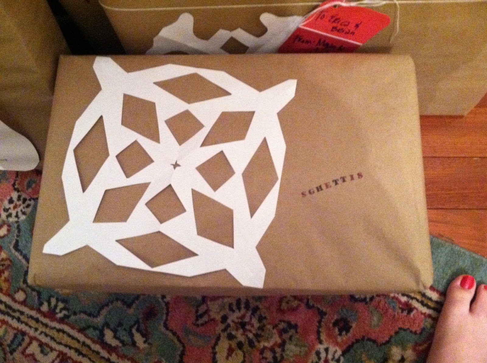 Pinnovations: Fancy wrapping job