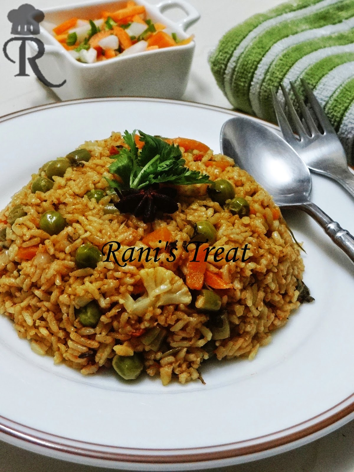 Rani's Treat: Vegetable Biryani | Vegetable Pilaf | Jeera Samba Veg Biryani