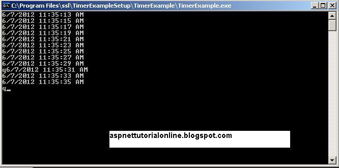 Timer set up in c#.net |How to set up timer in C#.net with example ...