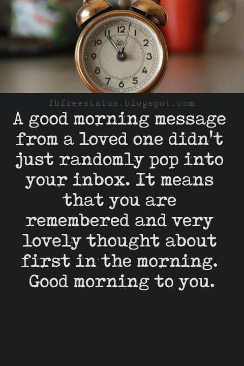 Cute Good Morning Text Messages With Beautiful Morning Images