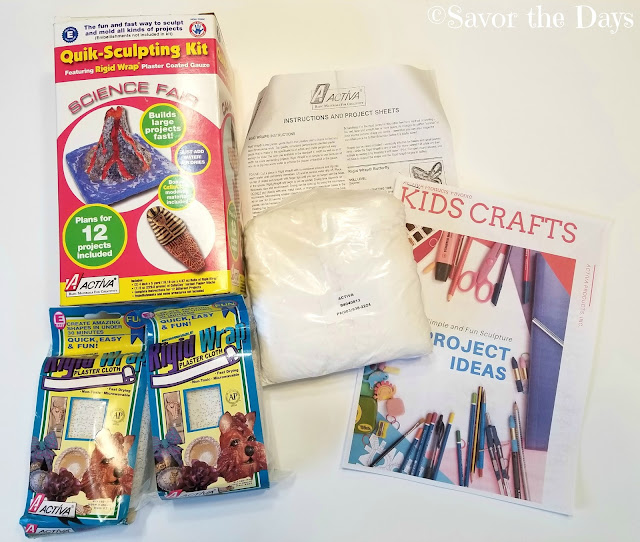 Savor The Days: Make Kids Crafts Fun with Rigid Wrap and CelluClay Quik ...