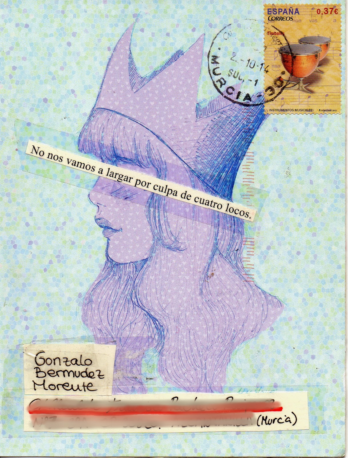 ARTE POSTAL ILUSTRACIÓN: ¿Los locos?