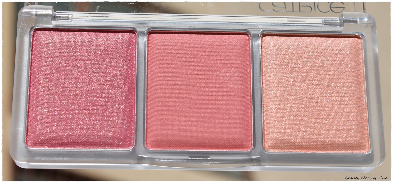 Beauty blog by Tina: Catrice blush artist paleta 020 corall i need