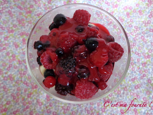 Trifle aux fruits rouges