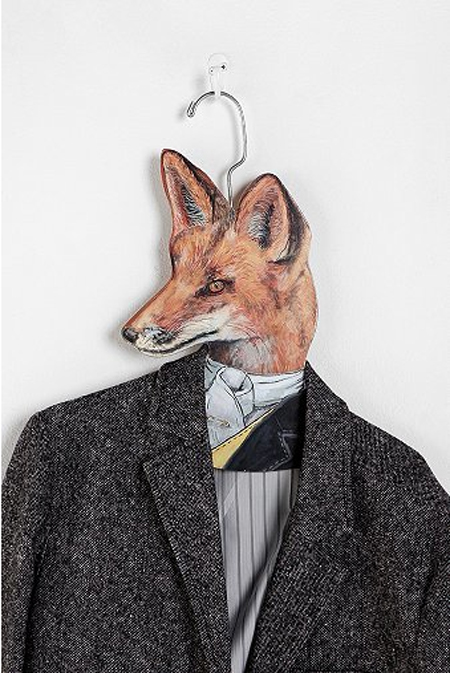 The Painted Blackbird: ANIMAL FACE HANGER LOVE