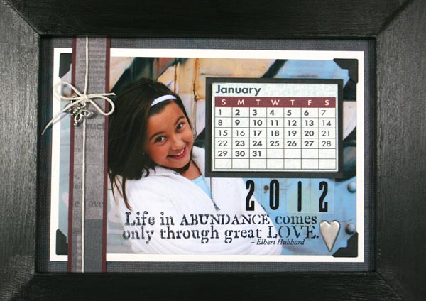 Kay's Keepsakes: Calendar Projects - It's A Date