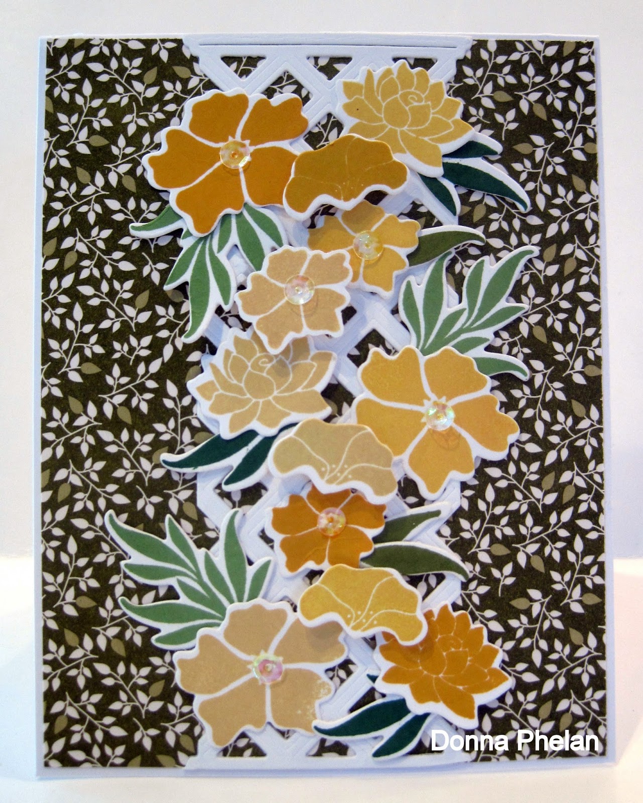 Crafting By The Beach: Yellow Posies