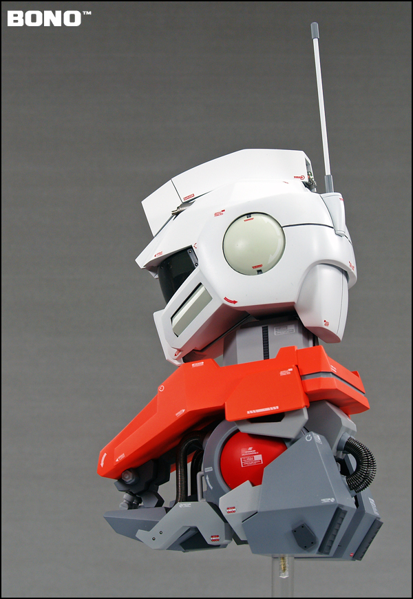GUNDAM GUY: 1/35 Scale RGM-79 Powered GM Head - Scratch Build