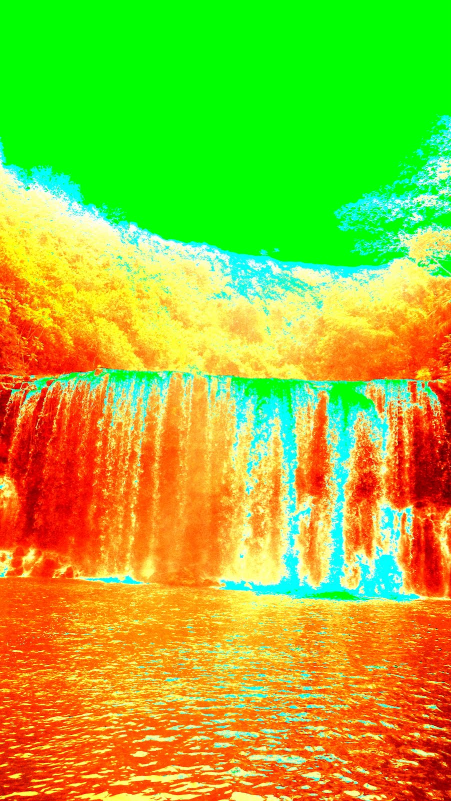 Psychedelic Waterfall: Four New Psychedelic Waterfall Prints~