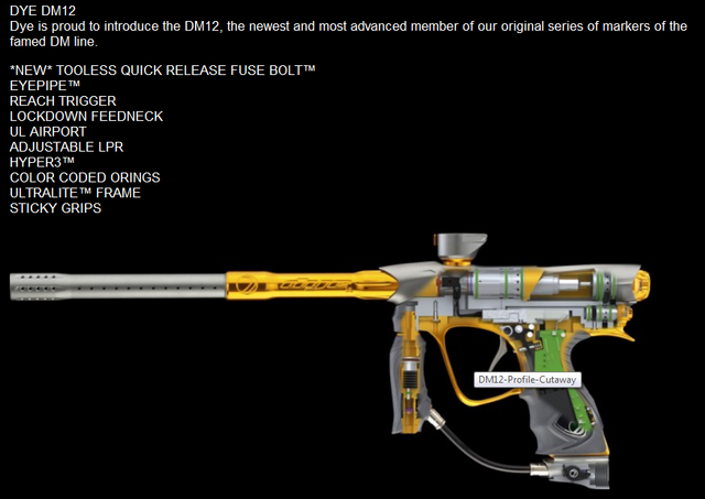 DYE DM12 review by Billy Wing - Portal Paintball Argentina