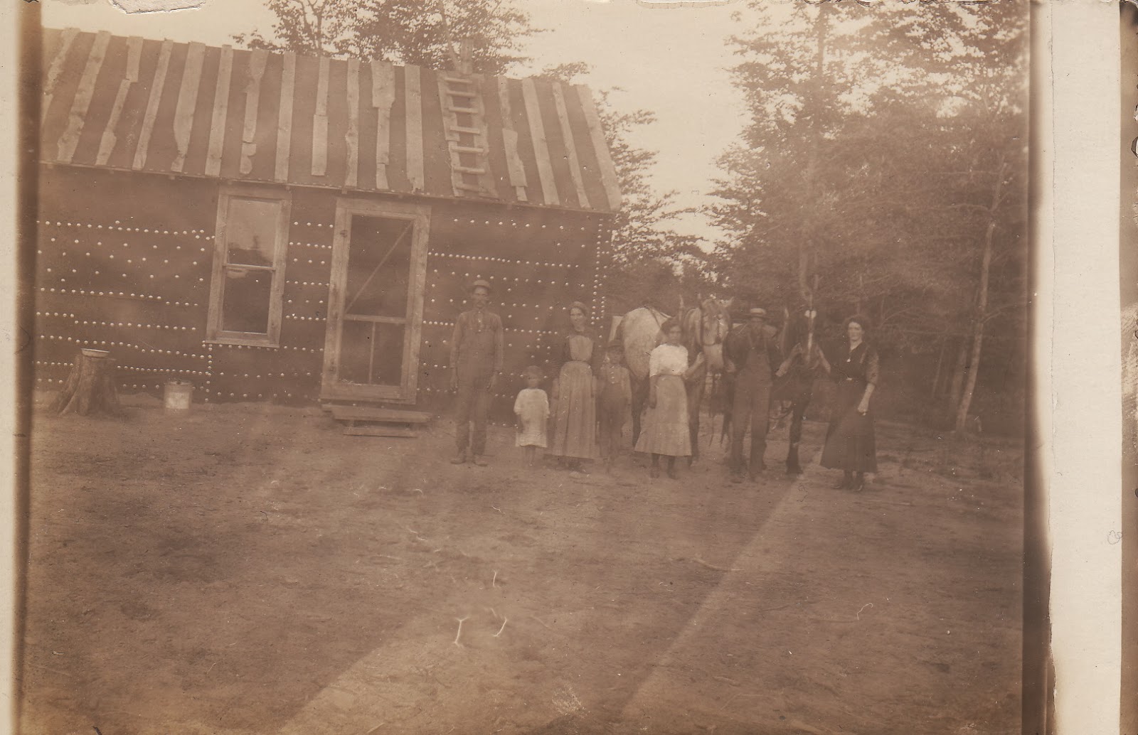 Dull Tool Dim Bulb: Tar Paper House Shack Michigan Vernacular ...
