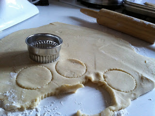 Julie Vision in the Kitchen: Stamped Lemon Shortbread Cookies