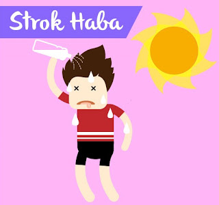 Bentuk rawatan yang perlu dilakukan jika terkena heat stroke/strok haba ...