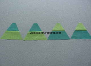 Patchworkowe wariacje: Patchwork 3D – Honeycomb Waffle - tutorial