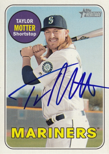 Daily Autograph: Taylor Motter