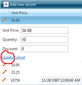 Telerik School: To apply client side validation on RadGrid Update or ...