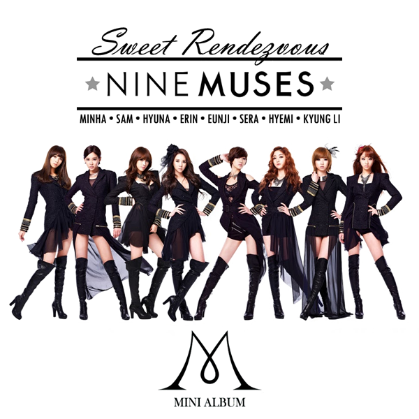 Cover World Mania: Nine Muses-Sweet Rendezvous 1st Mini Album Fan Made ...