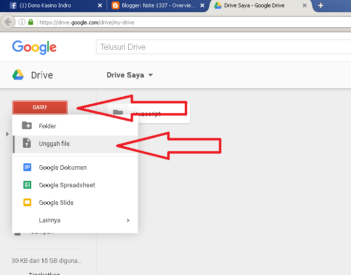 Cara Ngehosting File HTML, CSS, Javascript Di Google Drive Cara Ngehosting File HTML, CSS, Javascript Di Google Drive