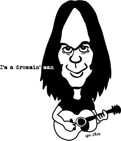 10 Neil Young-Cartoons aus Japan