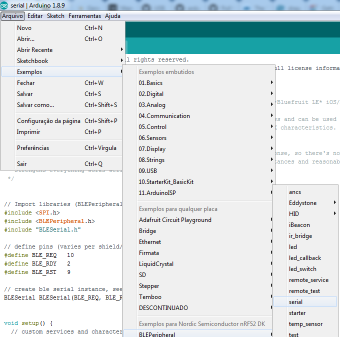 PROGRAMANDO NINA B112 COM ARDUINO: U-BLOX NINA B112 e ARDUINO Sandeep ...